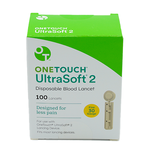 OneTouch UltraSoft 2 Lancets - 100 Count – RapidRxUSA