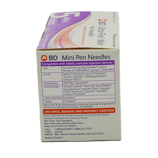 BD Ultra Fine Mini Pen Needles 5mm x 31G - 90 Count – RapidRxUSA