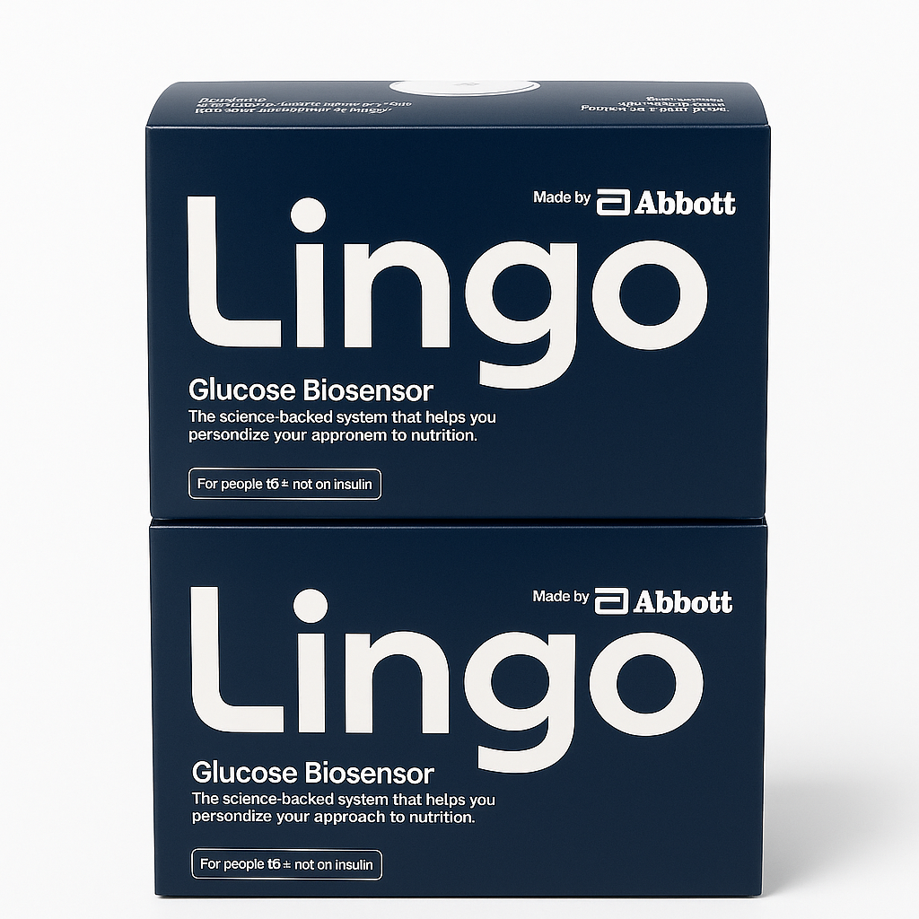 Lingo Continuous Glucose Biosensor by Abbott 2-Pack – RapidRxUSA
