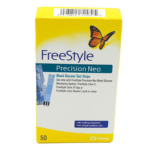 FreeStyle Precision Neo Test Strips 50 Count – RapidRxUSA