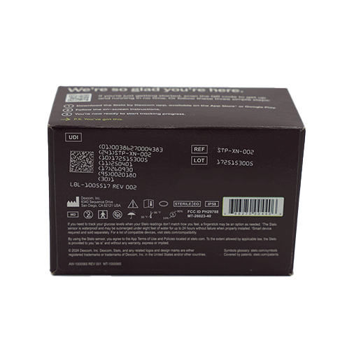 Stelo™ Glucose Biosensor Kit by Dexcom (2 pack - 1 month's supply ...