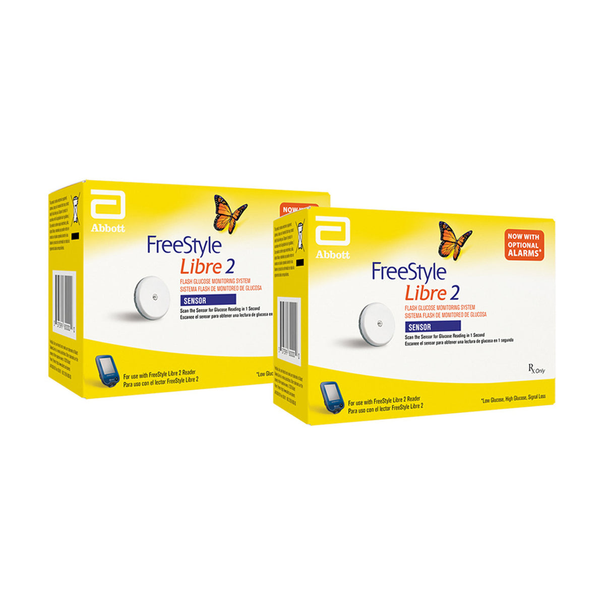 FreeStyle Libre 2 Sensor 2-Pack (28 Day Supply) – RapidRxUSA